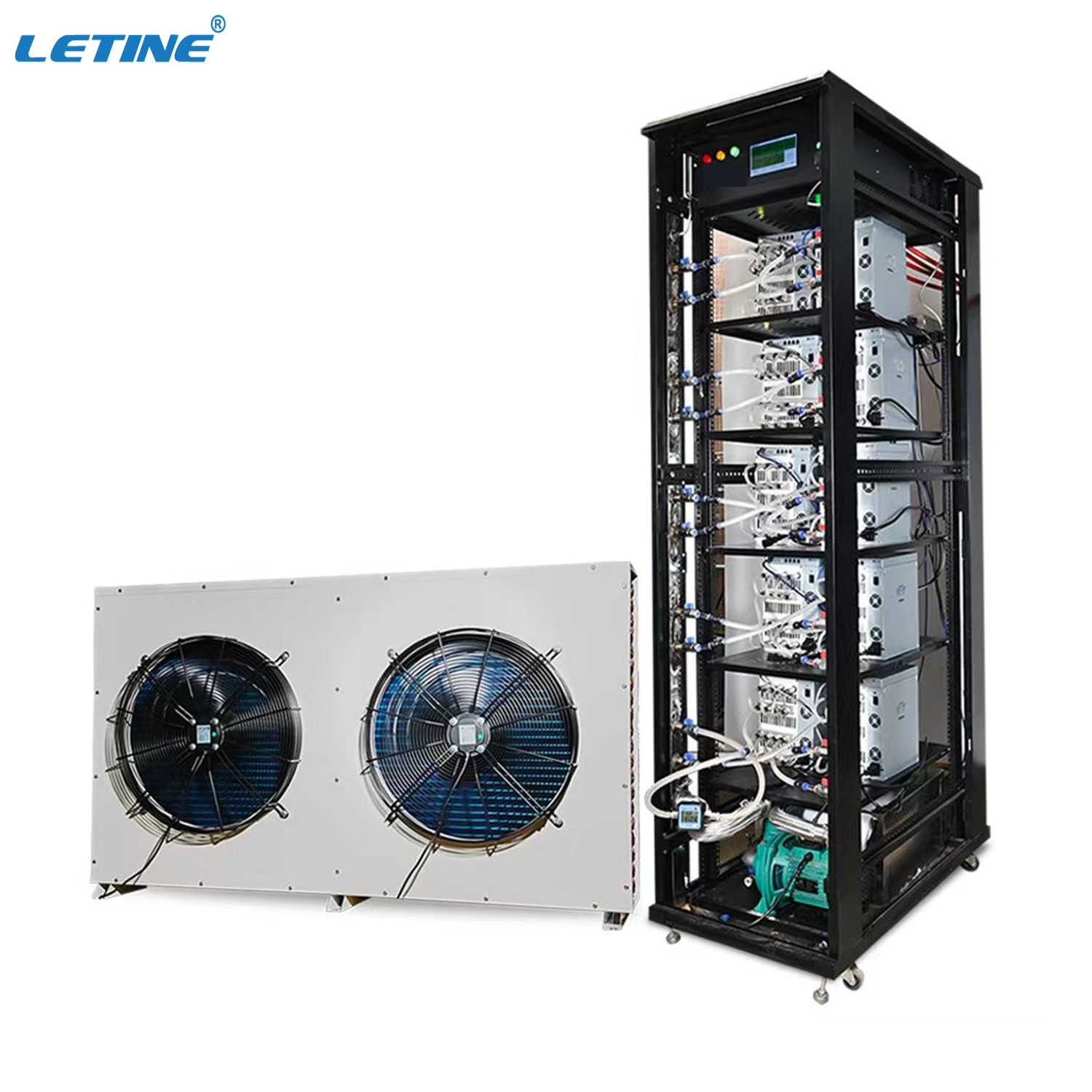 Water Cooling System Coolant Distribution Unit Cdu Server Cabinet ...