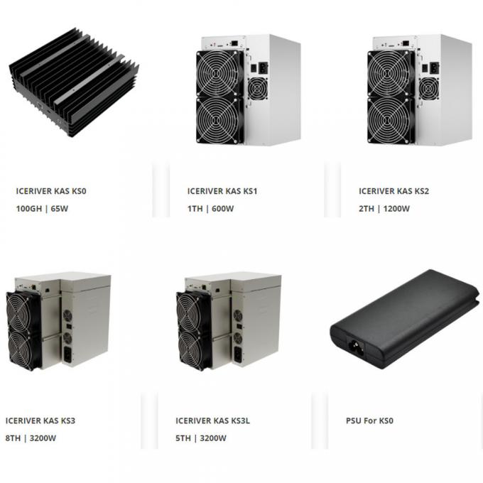 Iceriver KS0 100G 65W Asic Mining Machine KAS Miner KHeavyHash Crypto Algorithm